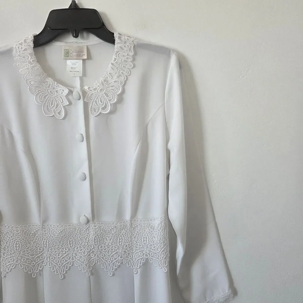 california dynasty | Dresses | California Dynasty White Maxi Dress ...
